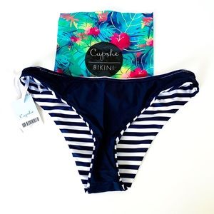 Cupshe | Swim | Cupshe Cheeky Low Rise Bikini Bottom Medi | Poshmark